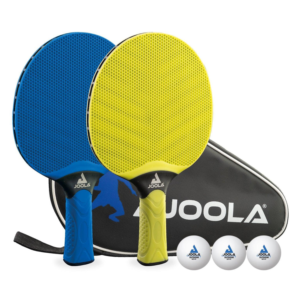 JOOLA VIVID Outdoor table tennis set - Weatherproof bats and balls