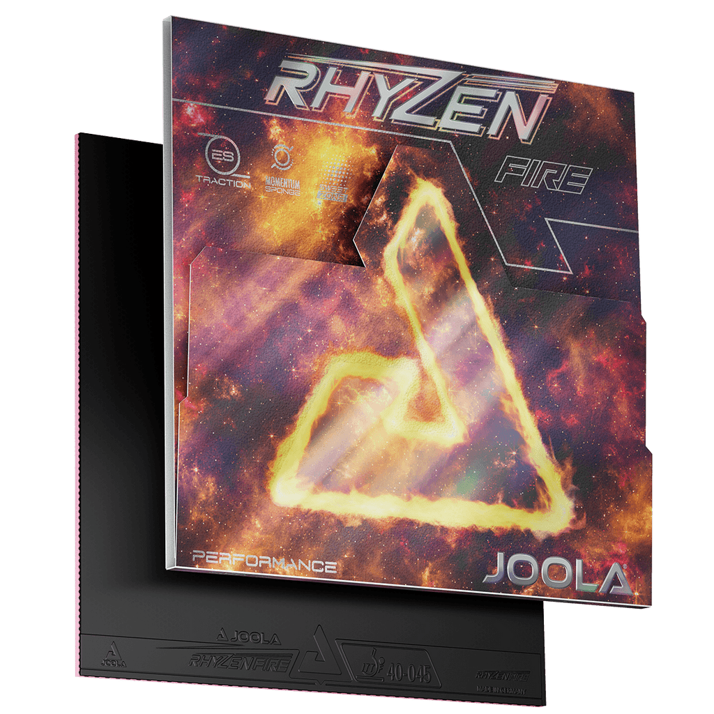JOOLA Rhyzen Fire – Powerful Offensive Rubber with Sweetzone Technology
