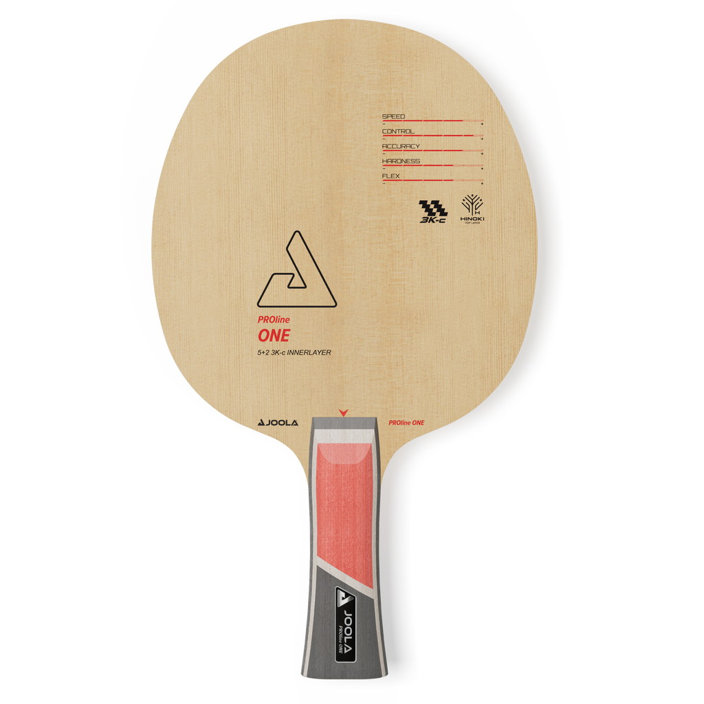 JOOLA Table Tennis Blade PROline ONE – Power & Feel thanks to 3K-c Carbon